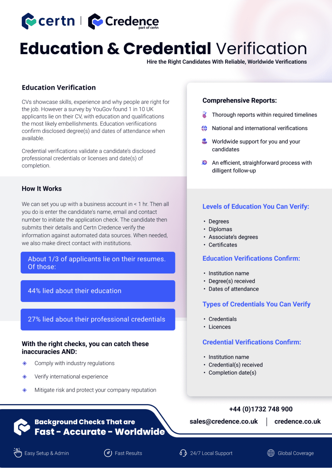 Product Guide: Education and Credentials Verification Checks | Certn