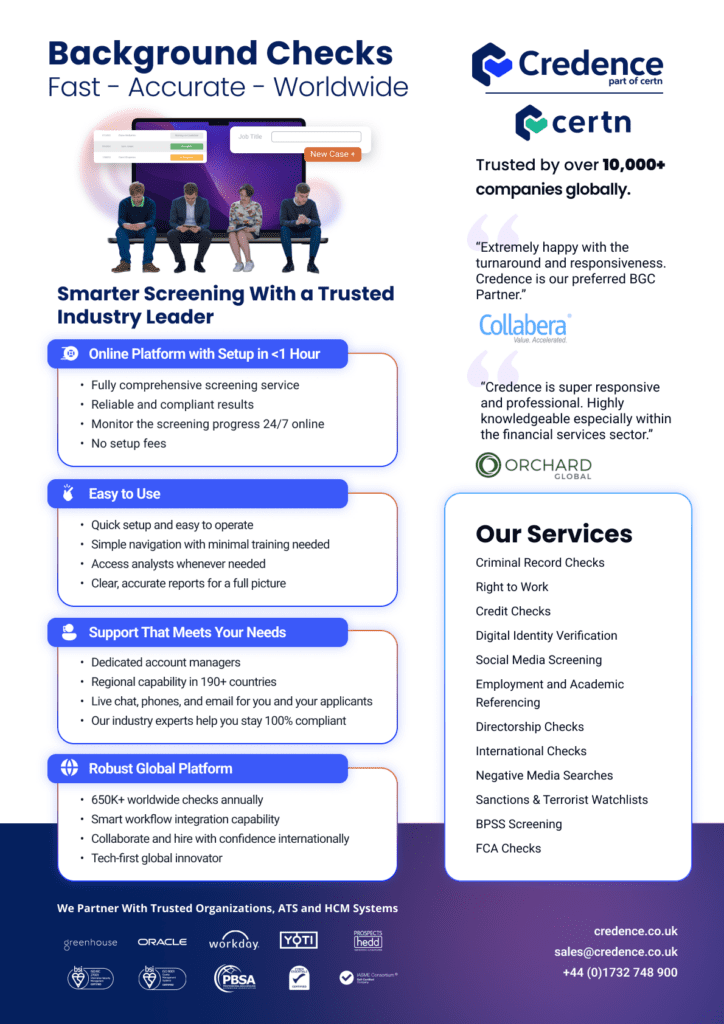 Product Guide: Employee Background Screening | Certn